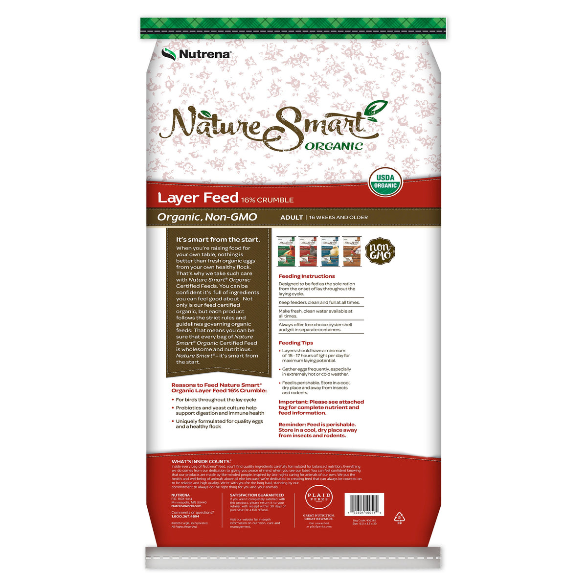 Nutrena® NatureSmart® Layer Crumble Feed - Tucson, AZ - Arizona Feed ...