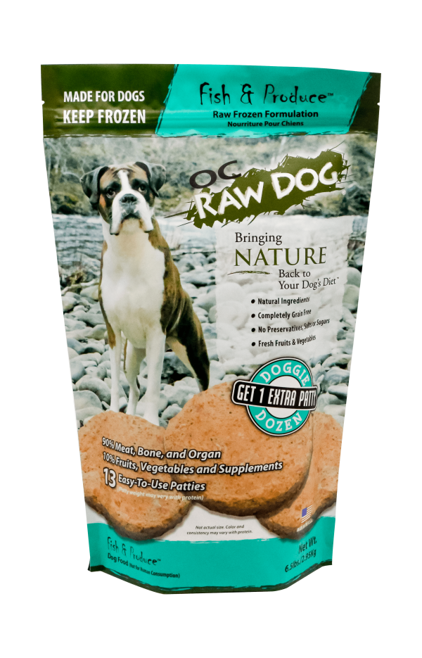 OC Raw Dog Frozen Fish & Produce Patty - Tucson, AZ - Arizona Feed ...