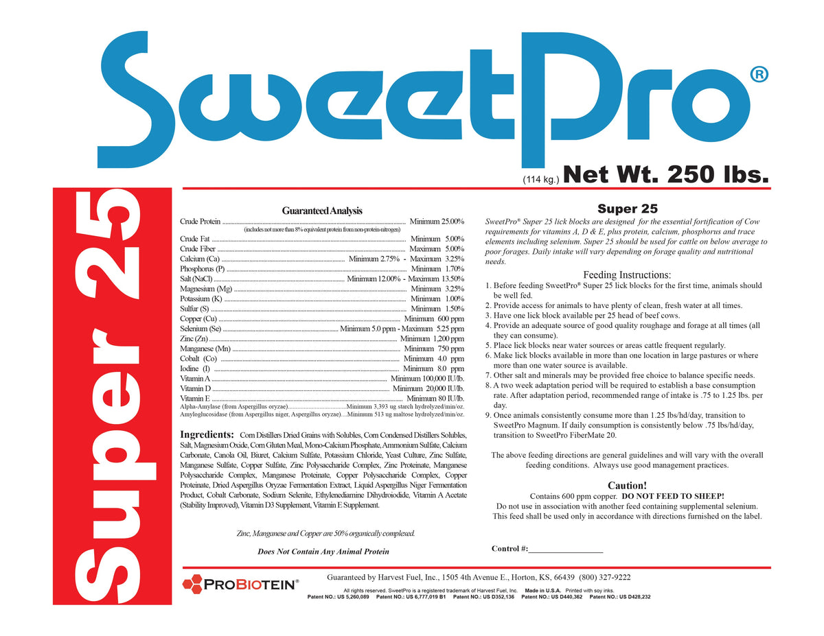 SweetPro Super 25 - Tucson, AZ - Arizona Feed Country Stores