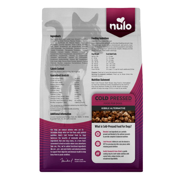 Nulo Cold Pressed Meals Beef Recipe - Tucson, AZ - Arizona Feed Country ...