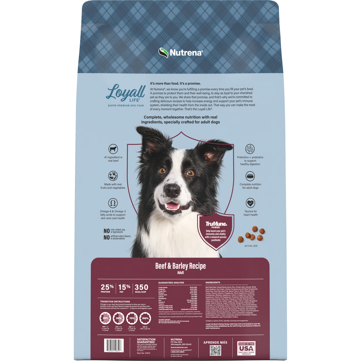 Nutrena® Loyall Life® Beef & Barley Recipe Adult Dog Food - Tucson, AZ ...