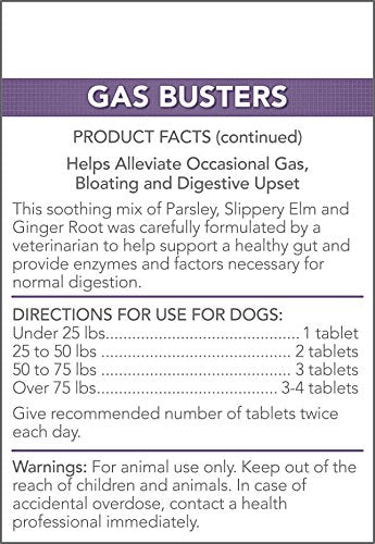 Vet's Best Gas Buster Tablets - Tucson, AZ - Arizona Feed Country Stores